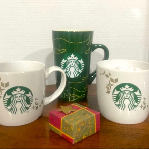 Starbucks | Kitchen | Starbucks Bundle Limited Edition Christmas Mug ...
